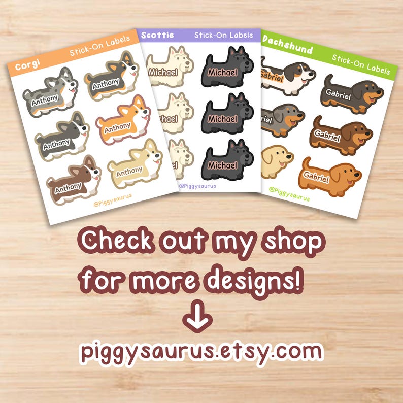 Personalized Name Labels - Daycare Labels - School Supply Labels - Kids ...