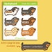 Personalized Name Labels - Daycare Labels - School Supply Labels - Kids ...