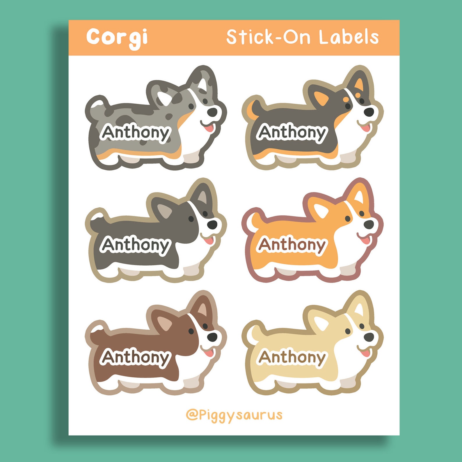 Personalized Name Labels - Daycare Labels - School Supply Labels - Kids ...
