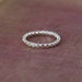 Sterling Silver Dot Ring, Thick Dotted Band, Simple Everyday Jewelry - Etsy