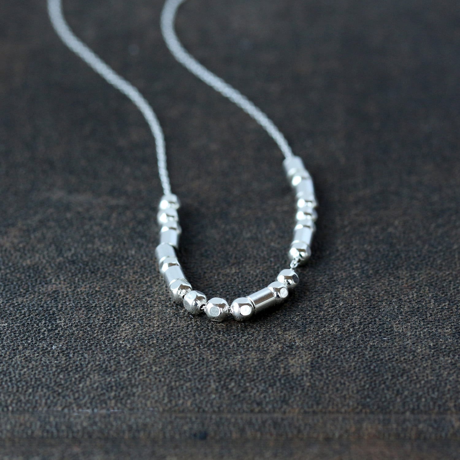 Custom Morse Code Necklace, Secret Message Jewelry, Personalized Gift ...