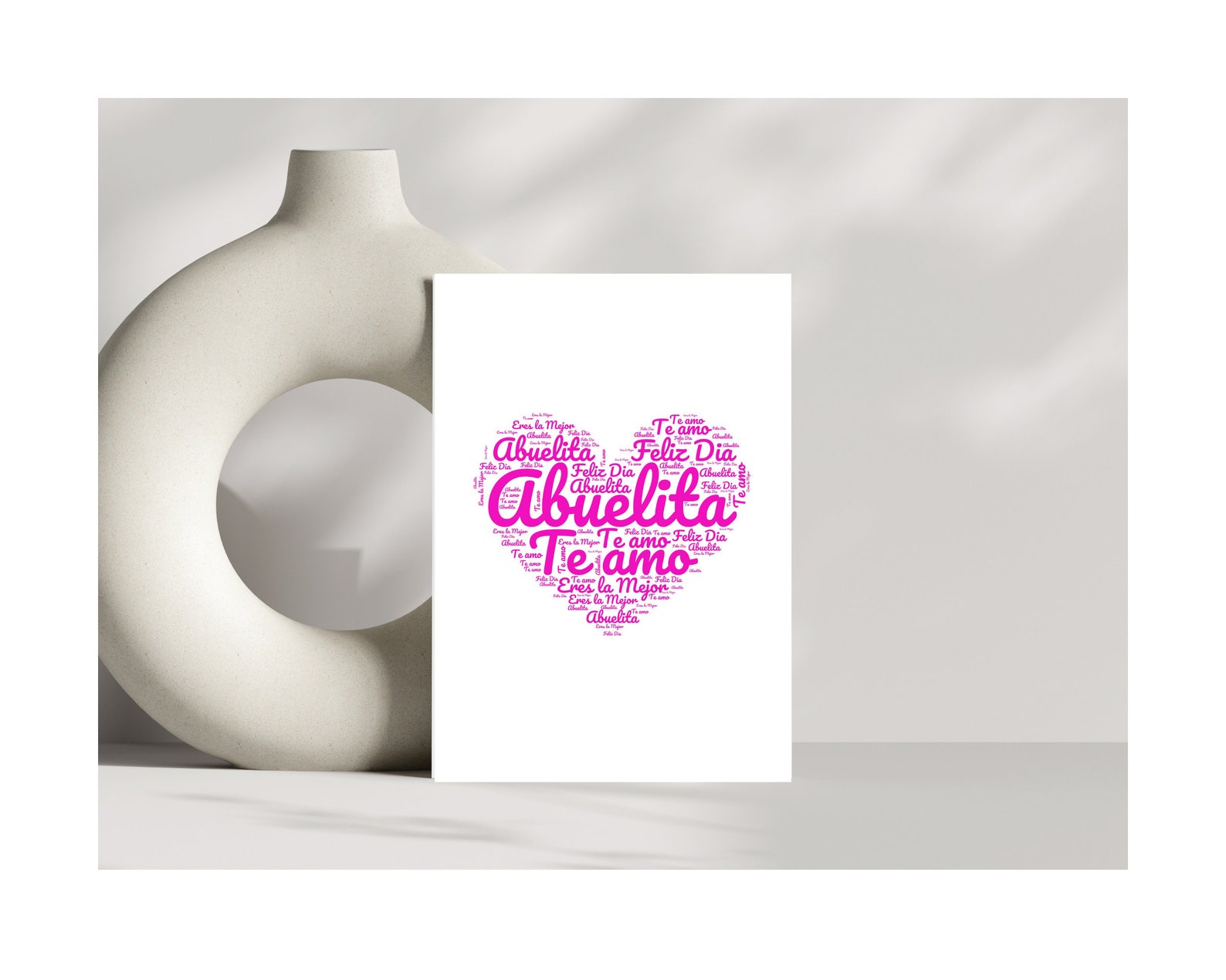 Dia De Las Madres Abuelita Printable Card, Mother's Day Spanish ...