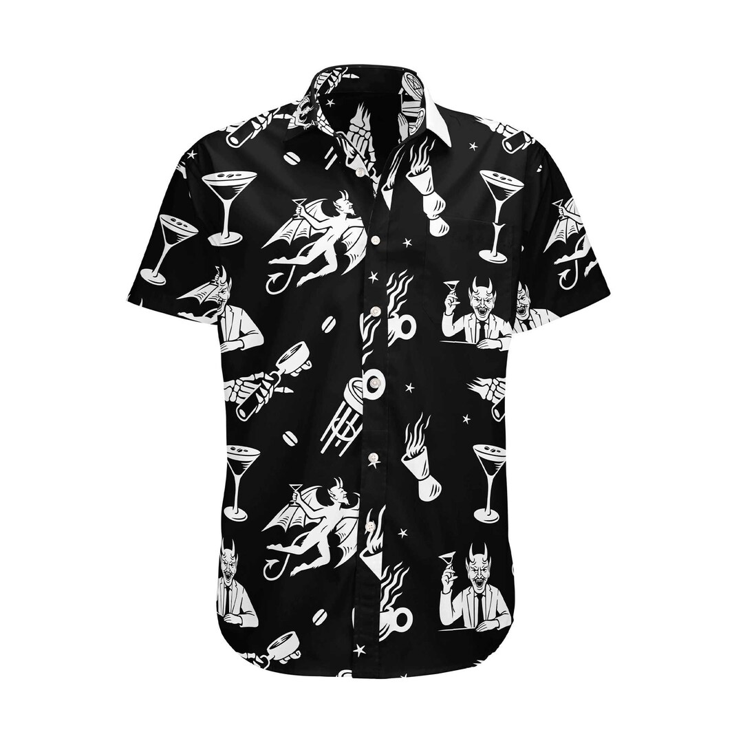 Espresso Martini Button-up Shirt - Etsy