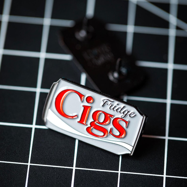 Fridge Cigarette Diet Coke Enamel Pin - Etsy