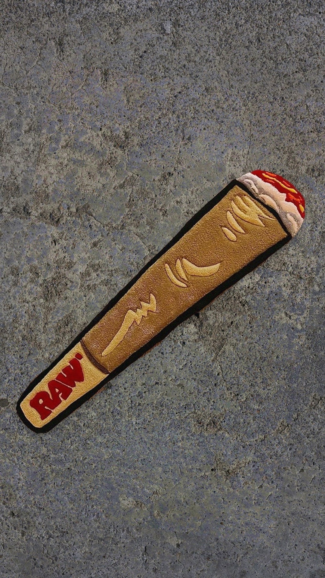 RAW Rolling Papers Joint Tufted Rug - Etsy