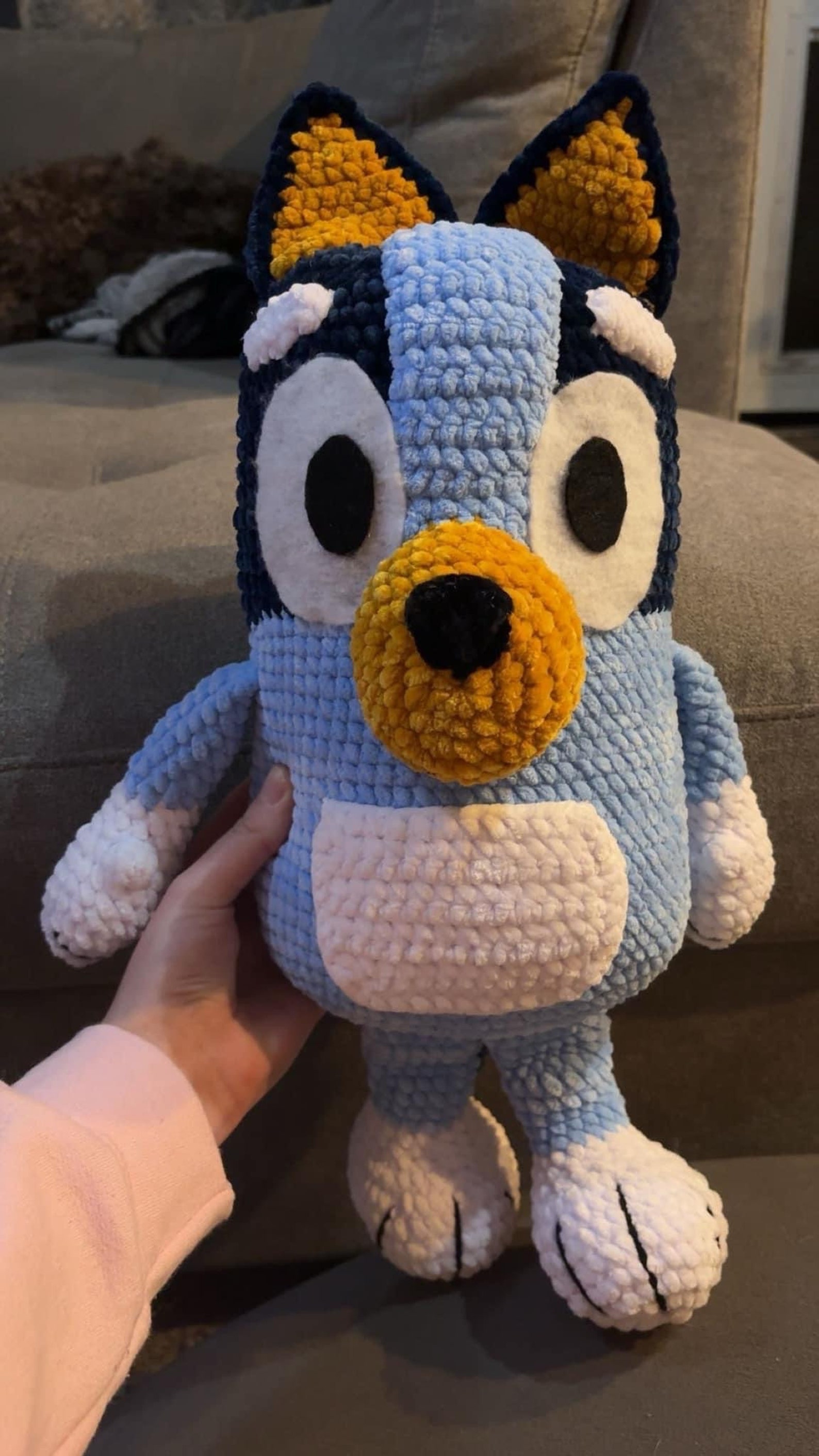 MADE TO ORDER Bluey Amigurumi Plush Stuffed Animal - Etsy