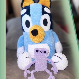 MADE TO ORDER Bluey Amigurumi Plush Stuffed Animal - Etsy