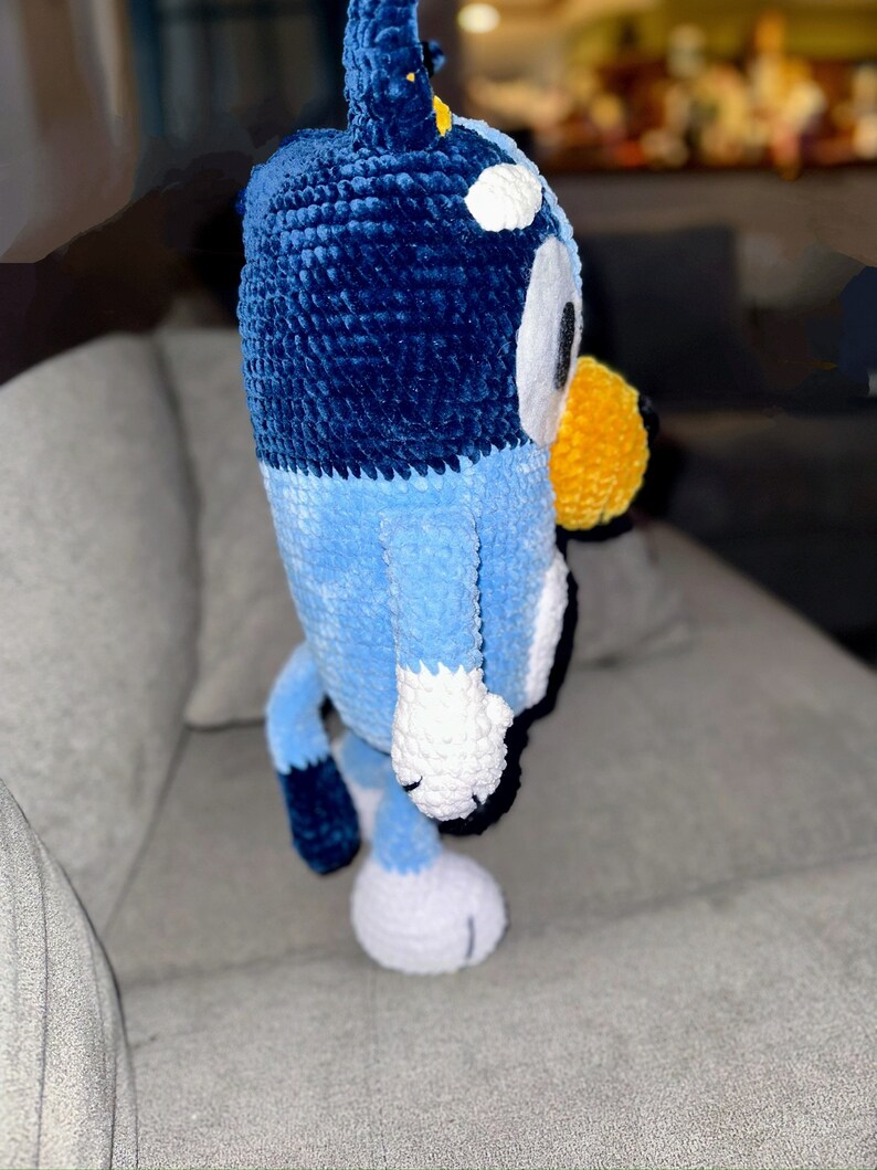 MADE TO ORDER Bluey Amigurumi Plush Stuffed Animal - Etsy
