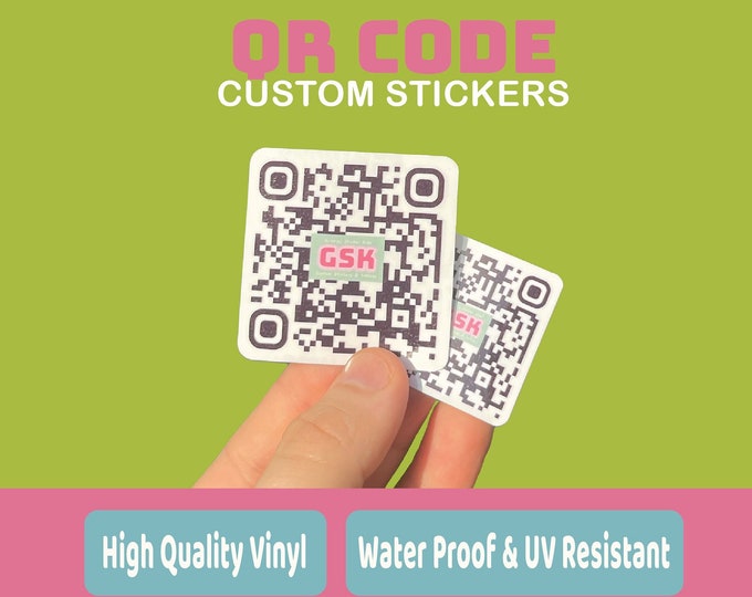 Custom QR Code Labels: Personalized for Businesses, Social Media, or ...