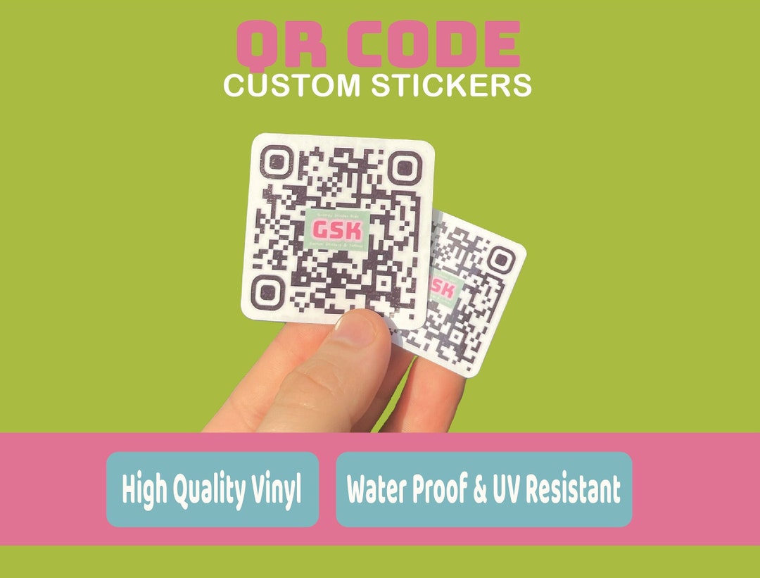 Custom QR Code Labels: Personalized for Businesses, Social Media, or ...