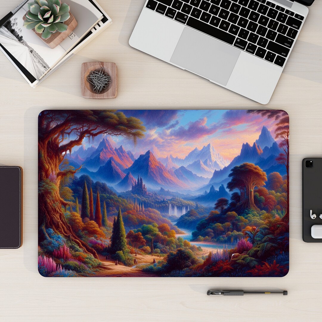 Ancient Woodland Realm Desk Mat, Eldertree Enchantment Mouse Pad ...