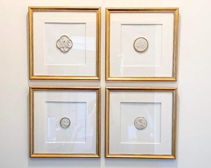 Framed Intaglio Art - Etsy