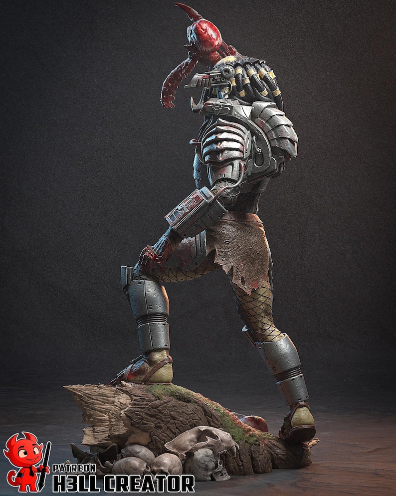 Predator / Yautja – Full Statue or Bust (unpainted Resin) - Etsy