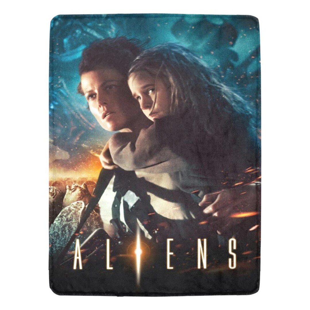 Aliens 1986 Vintage Style Ultra-soft Micro Fleece Blanket - Etsy
