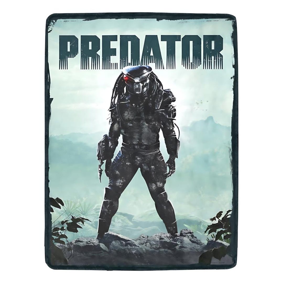 Predator 1987 Vintage Style Ultra-soft Micro Fleece Blanket - Etsy