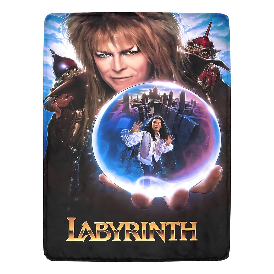 Labyrinth 1986 Vintage Style Ultra-soft Micro Fleece Blanket - Etsy