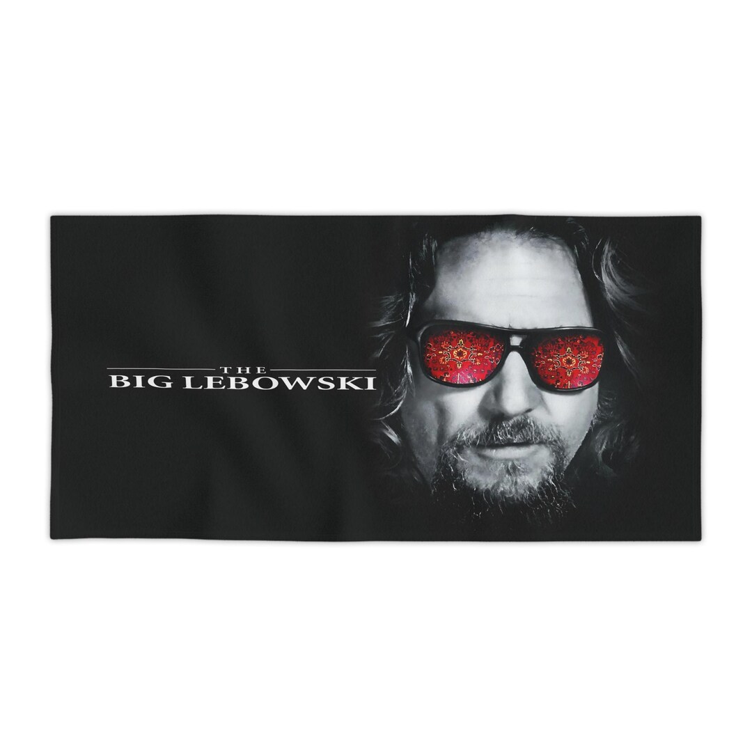 The Big Lebowski Beach Towel - Etsy