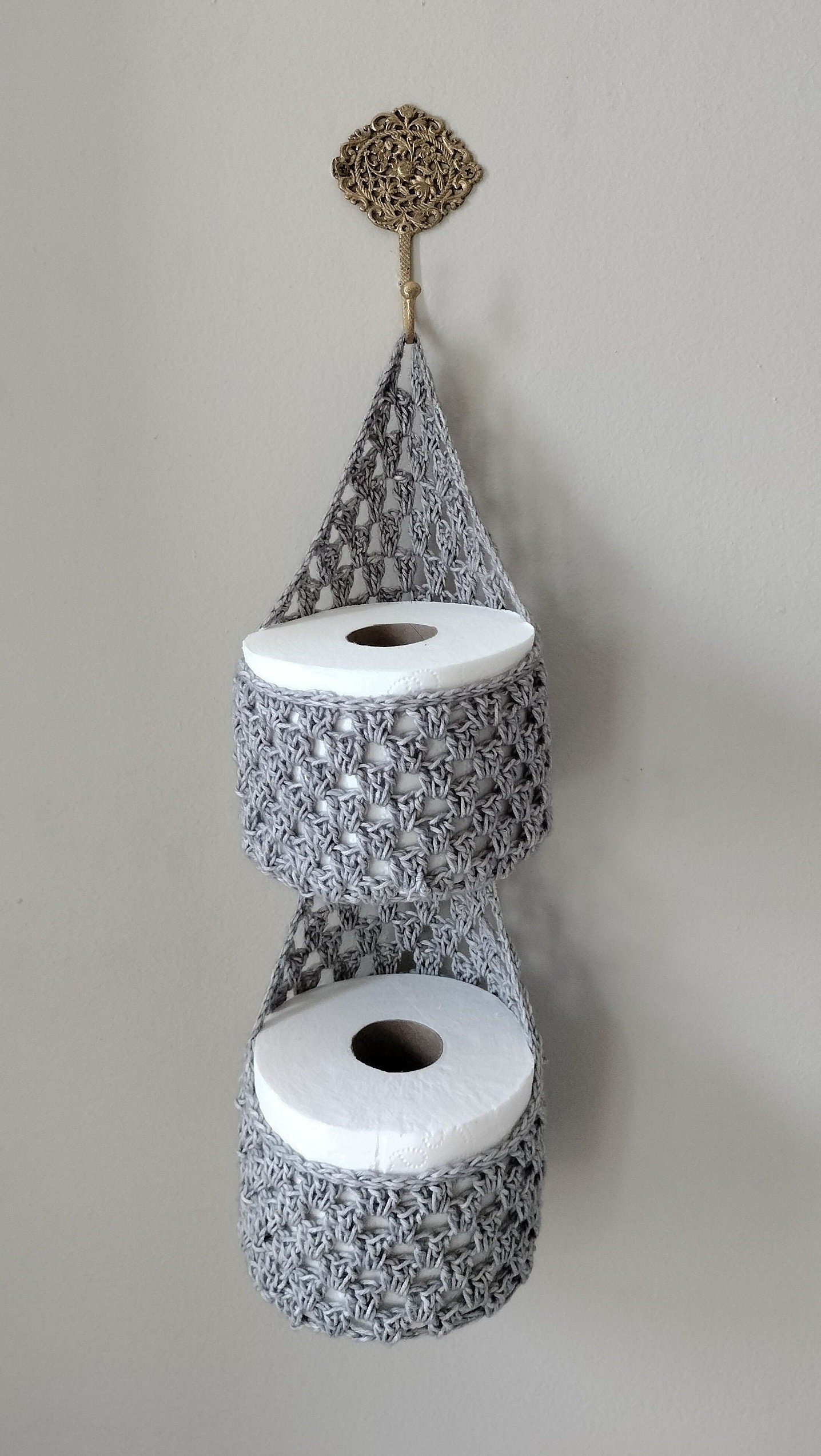 Crochet Pattern- Toilet Paper Holder - Etsy