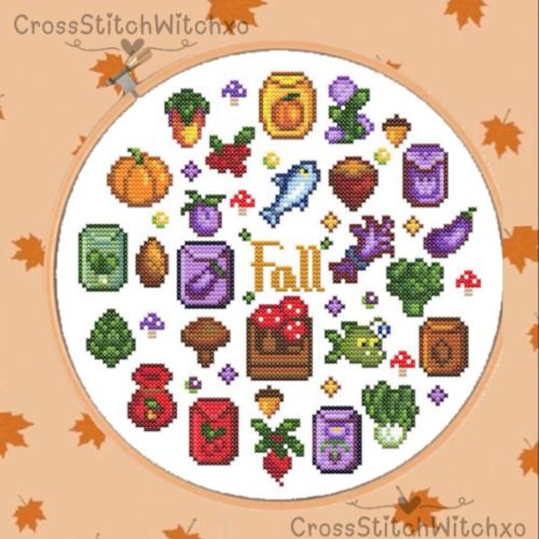Stardew Fall - Cute, Stardew Valley, Plants, Flowers, Fall, Mushrooms ...