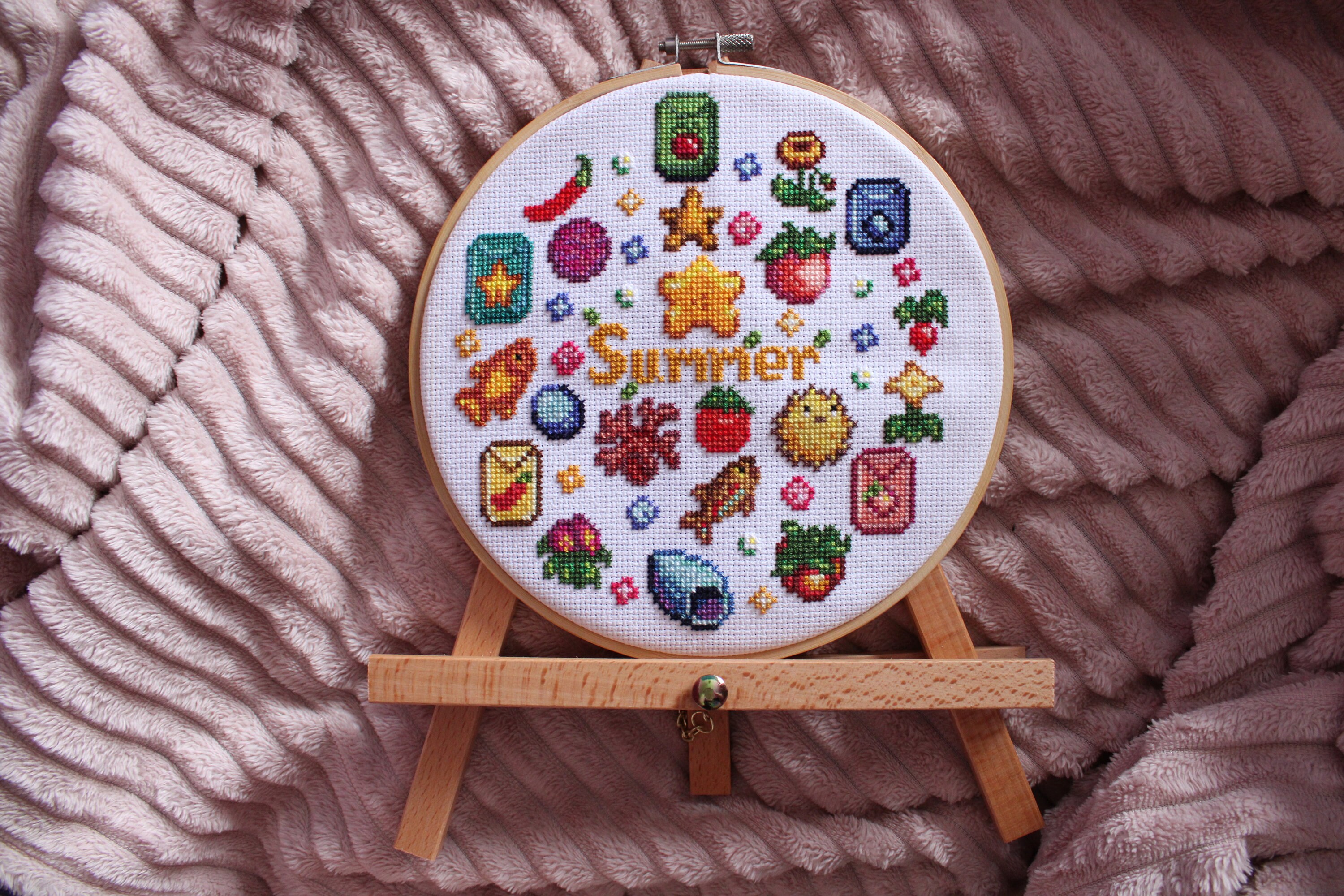 Stardew Summer - Cute, Stardew Valley, Plants, Flowers, Cross Stitch ...