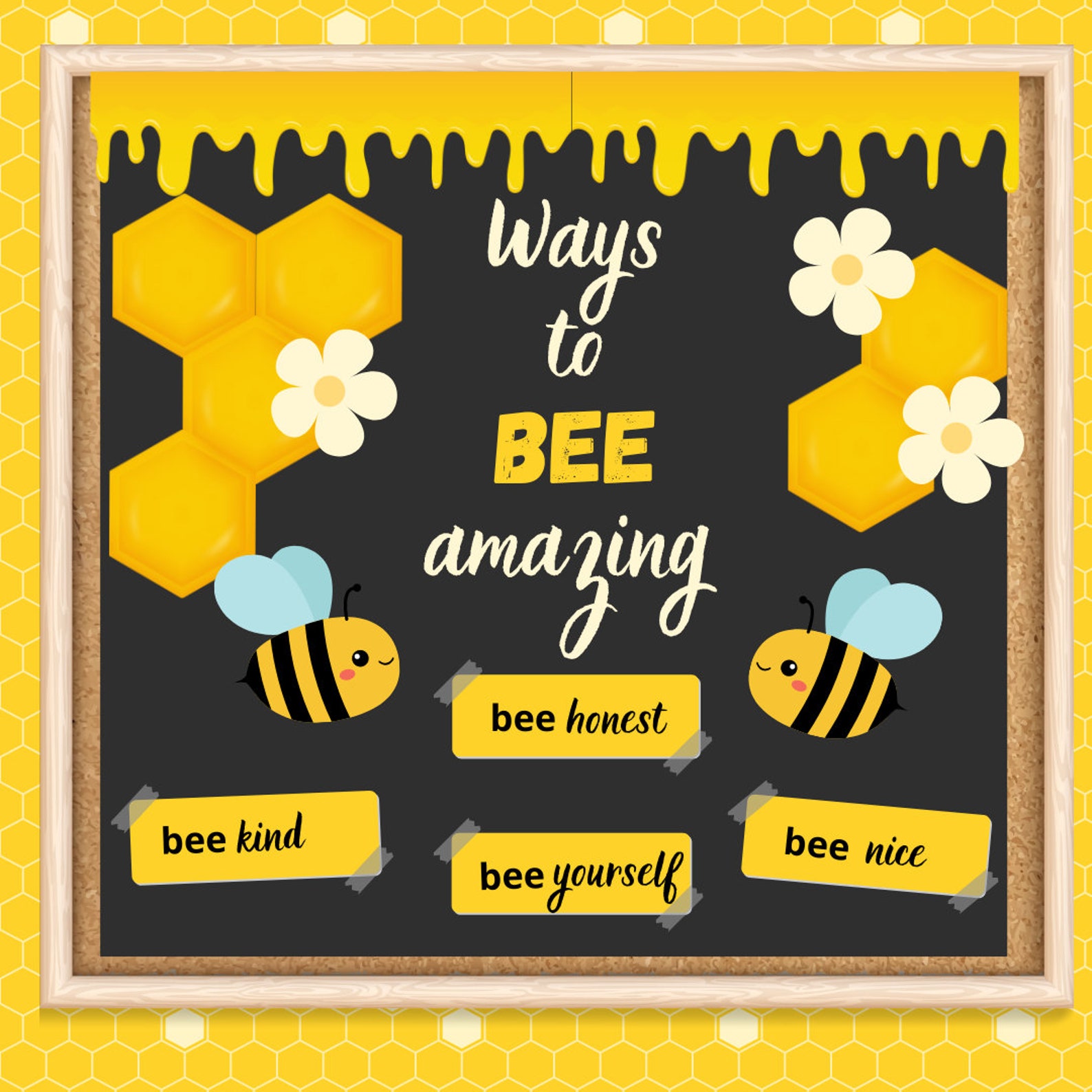 Ways to BEE Bulletin Board - Etsy