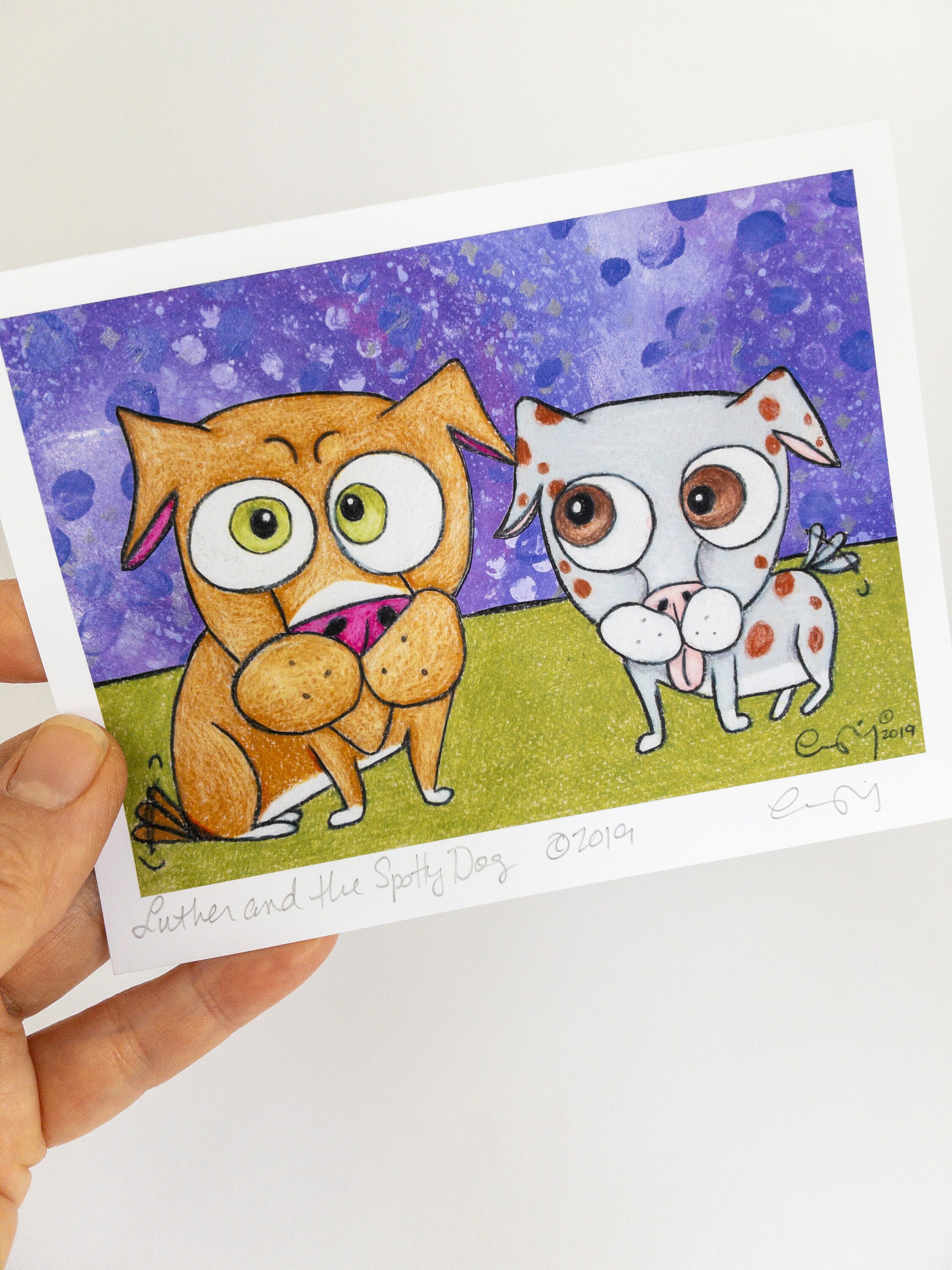 Lindo conjunto de tarjetas para perros tarjetas de | Etsy