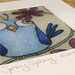 Wall Art Blue Bird Print, Cute Blue Bird Art, Bird Lover Gift, 8 X 10 ...