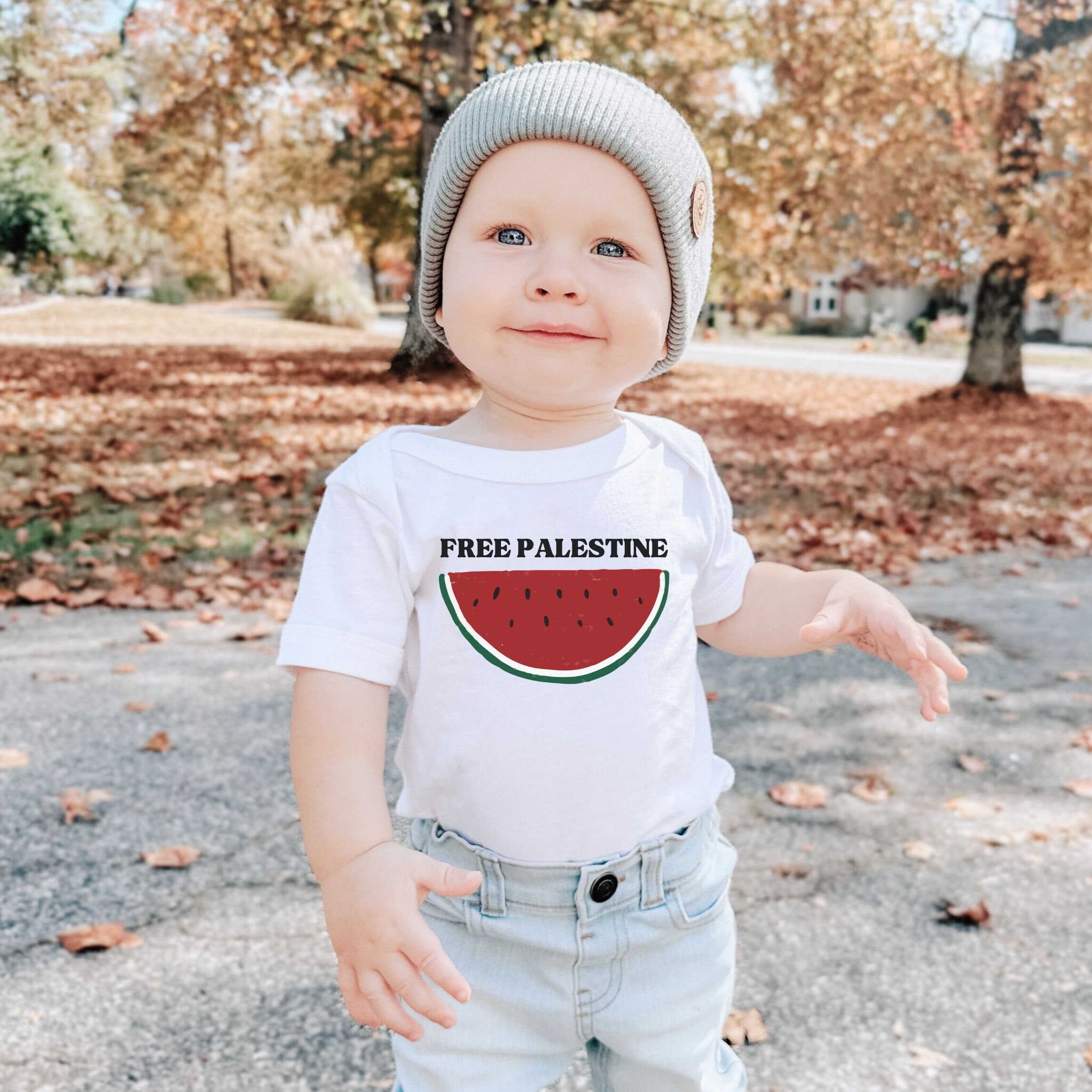 Free Palestine, Infant Social Justice, Radical Justice Baby, Hippie ...