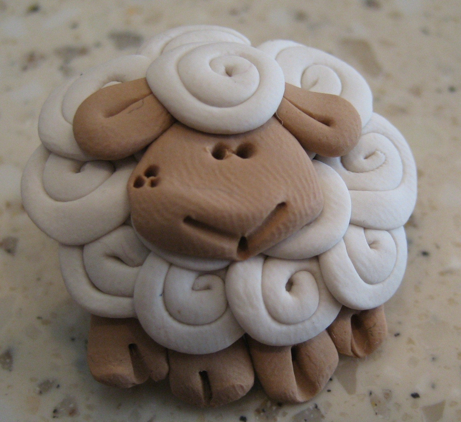 Designer Art Pin White or Black Sheep Pin Badge Brooch Great Knitting ...