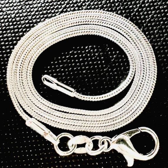 30 inch sterling silver snake chain store