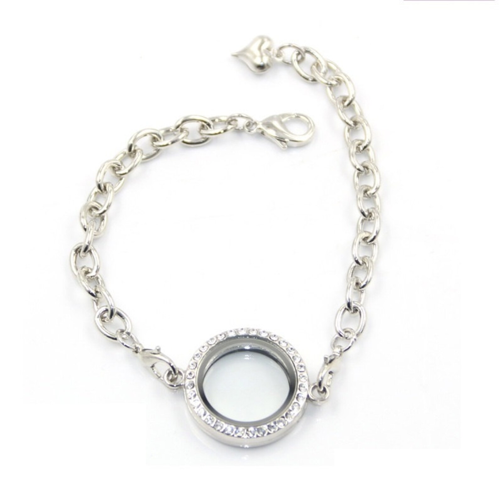 Glass Magnetic Locket Bracelet for My Floating Charms Origami | Etsy