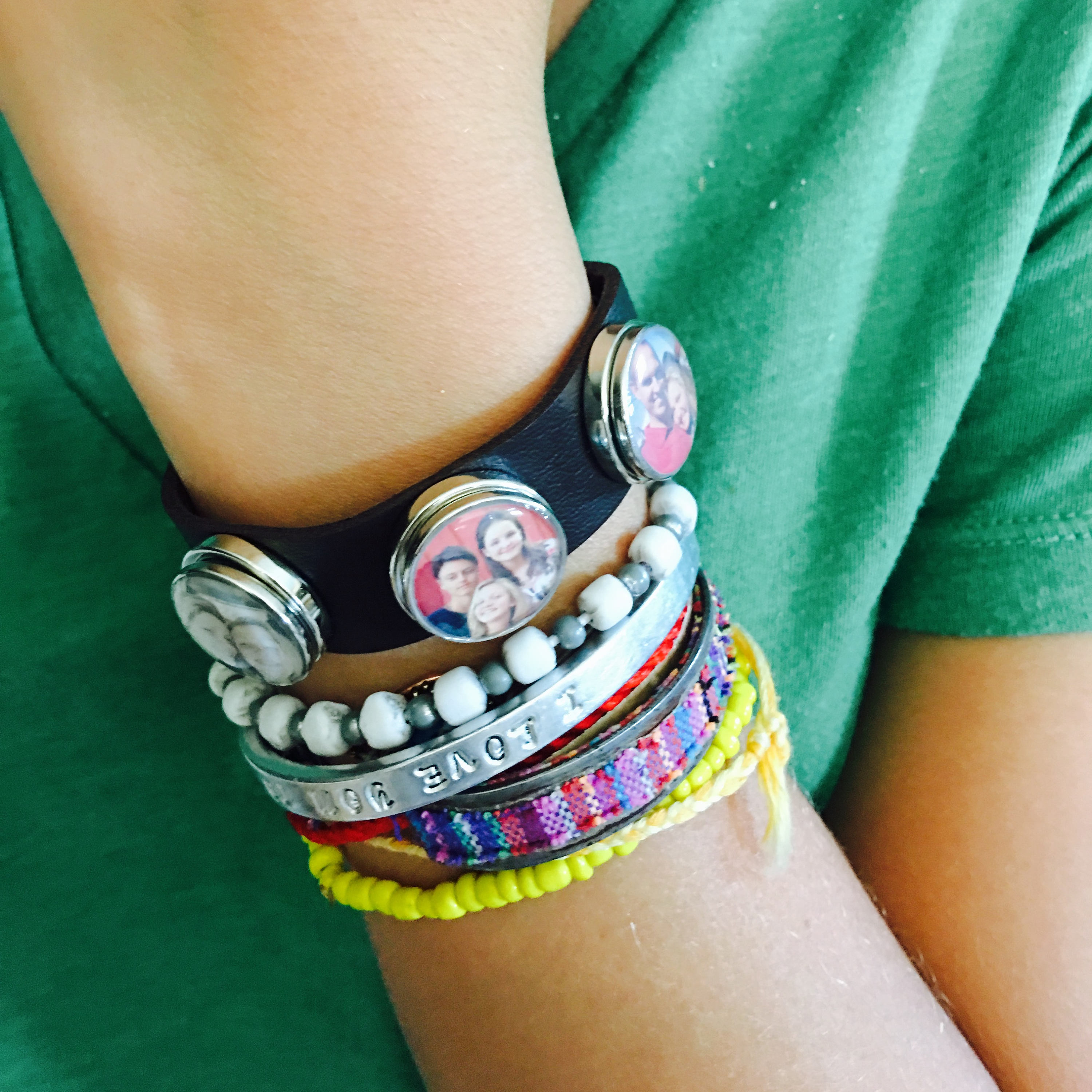 Personalized Photo Snap Charm Ginger Snap It Noosa | Etsy