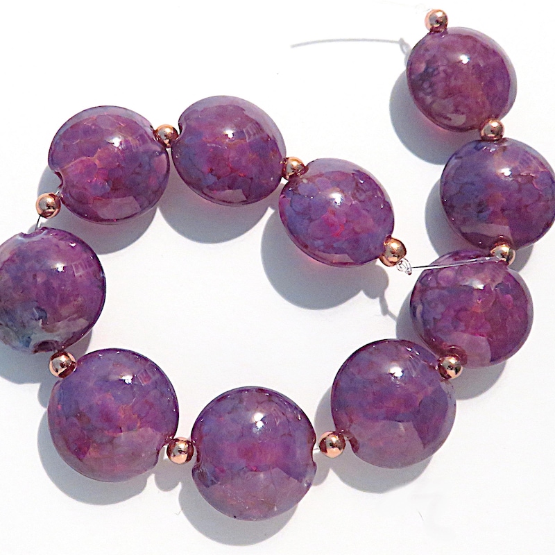 Lampwork Lentil - Etsy