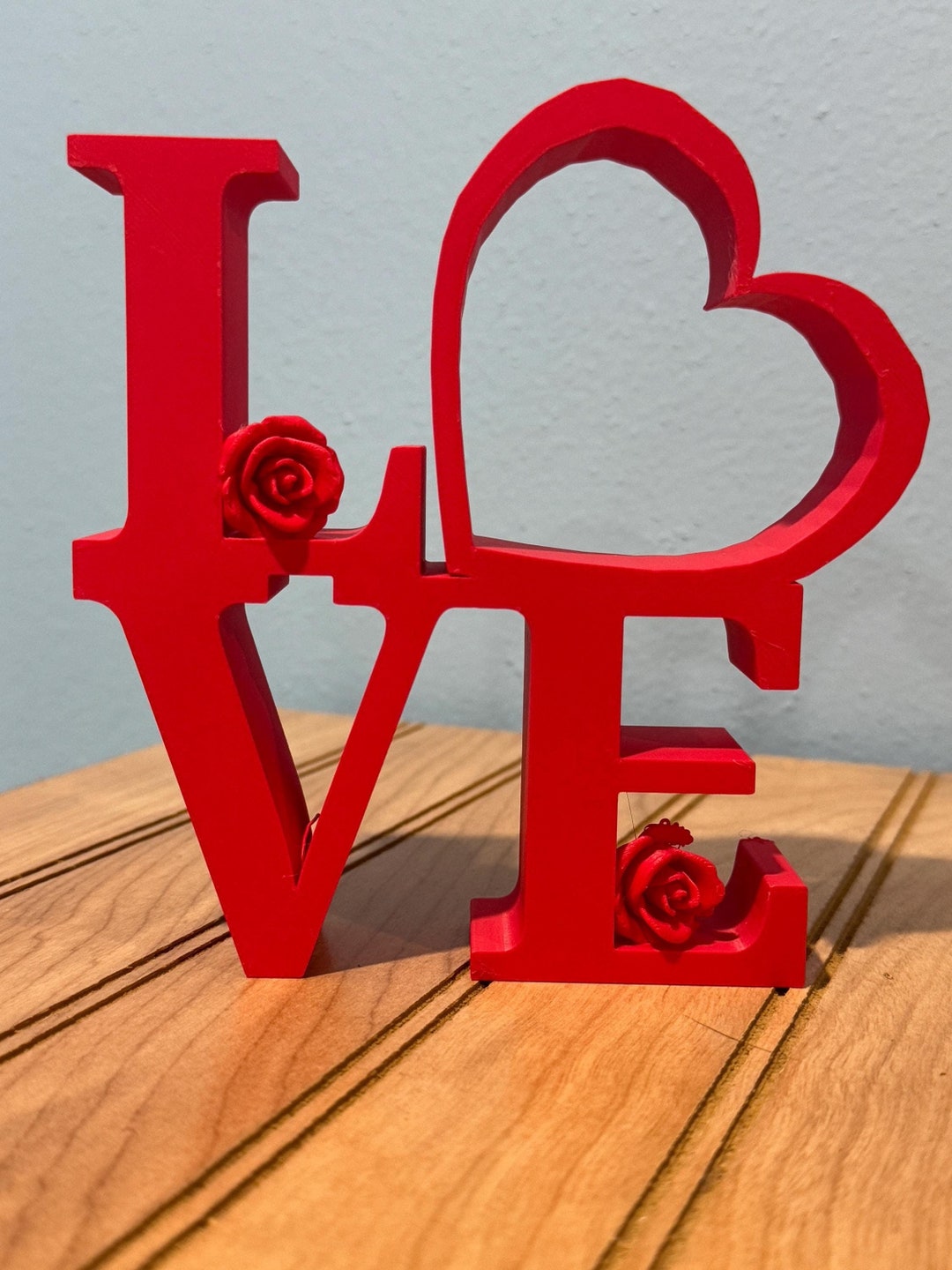 3D Love Sign - Etsy