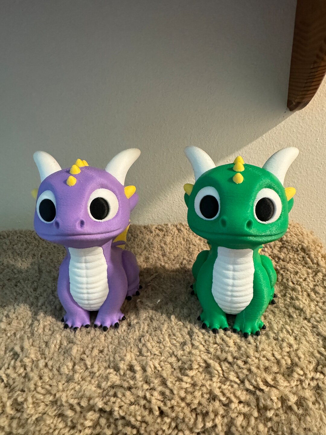 3D Multi Color Dragon - Etsy