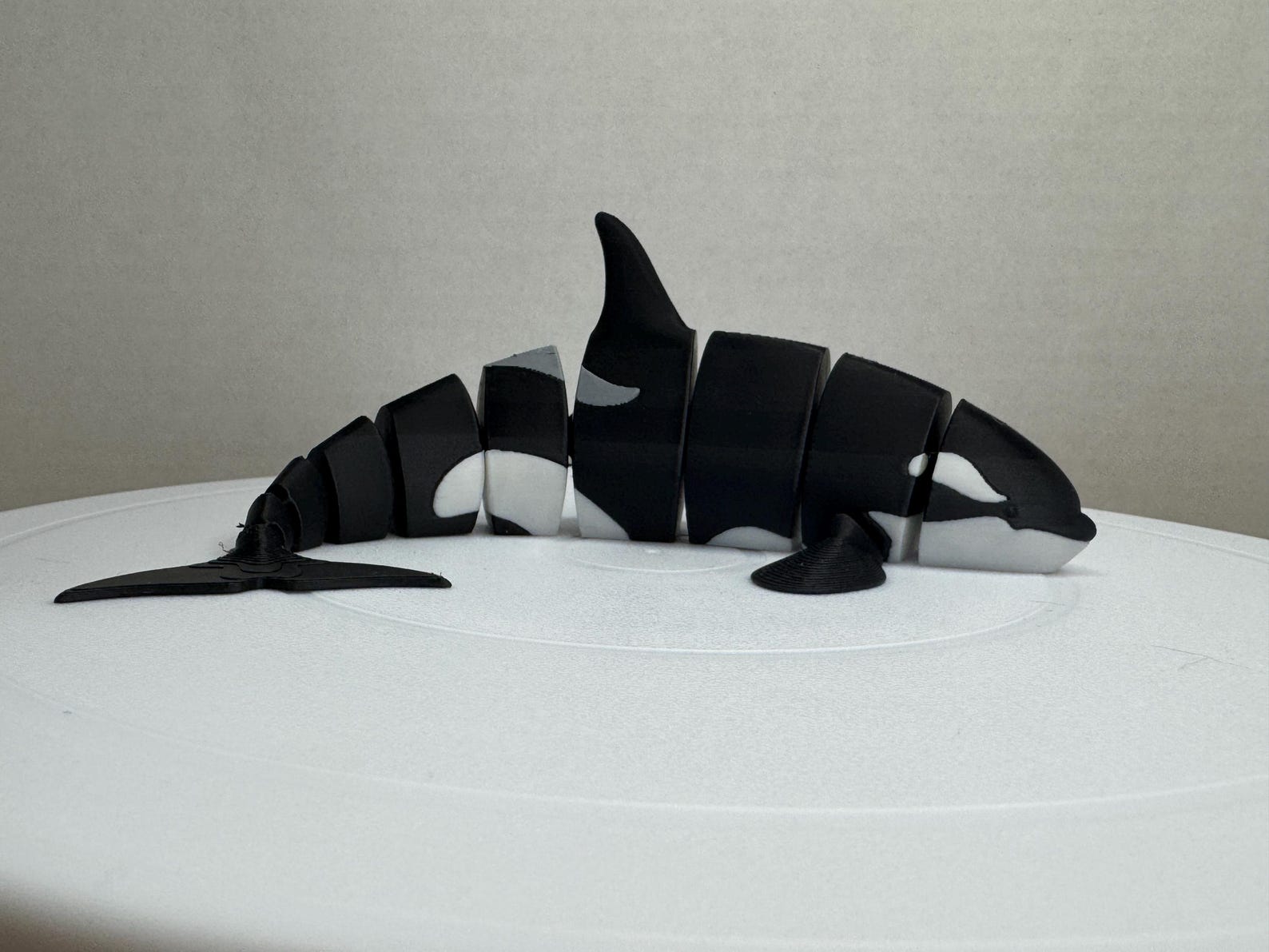Articulated Orca Figurine – 3D Printed Killer Whale | Desk Toy & Gift ...