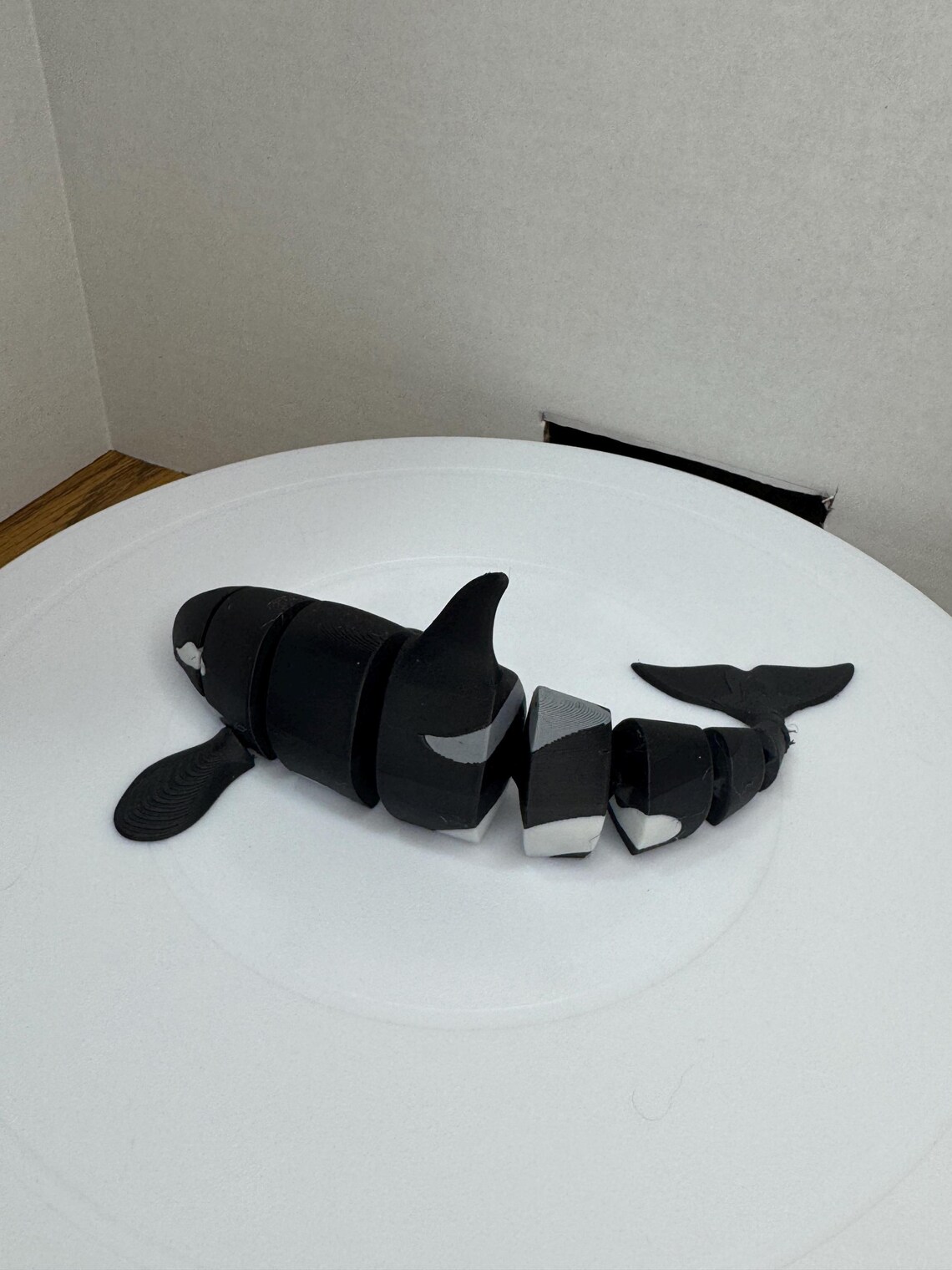 Articulated Orca Figurine – 3D Printed Killer Whale | Desk Toy & Gift ...