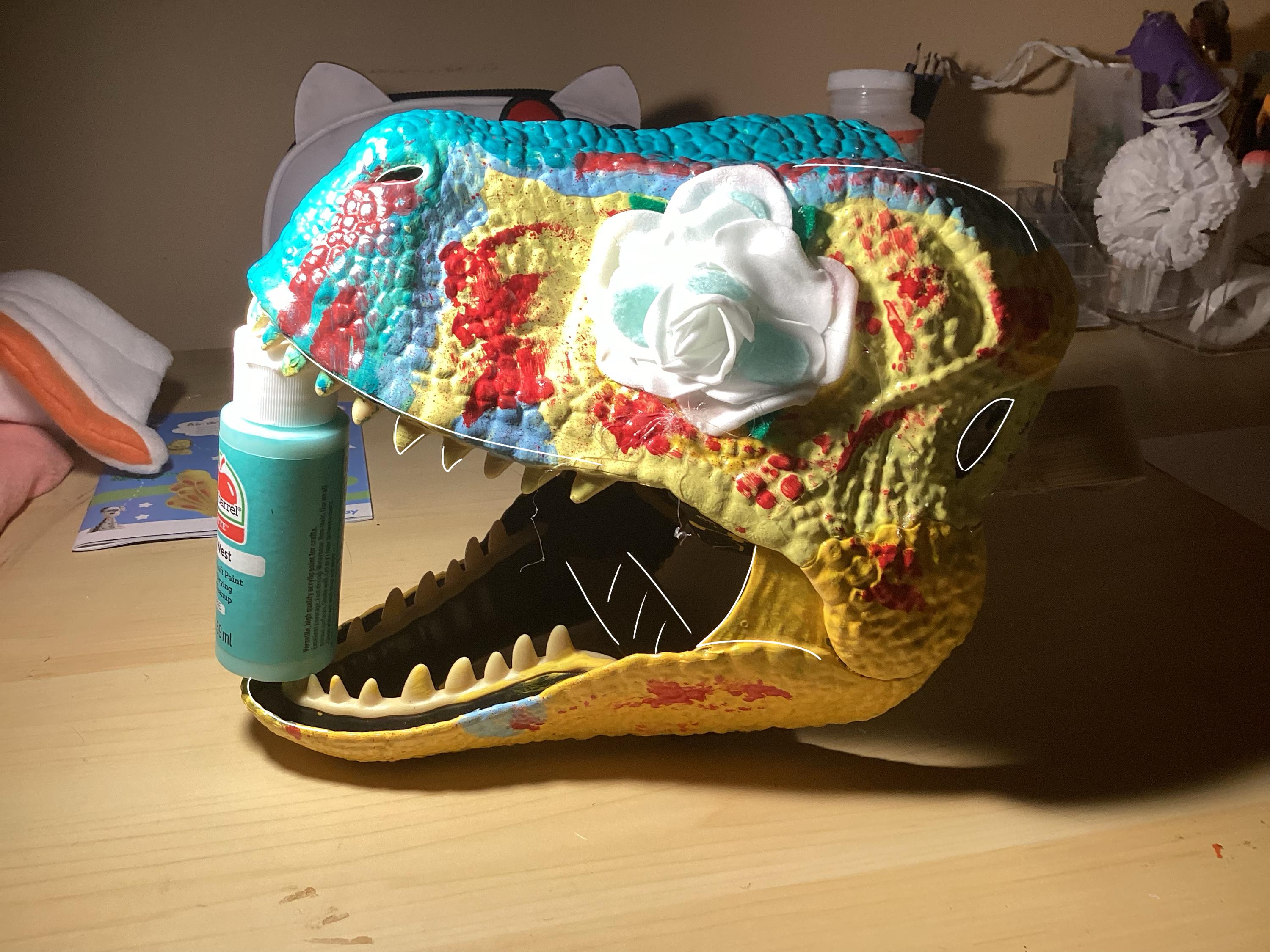 Half Gore Fursuit Dino Mask \\ MQ \\ NEED GONE - Etsy