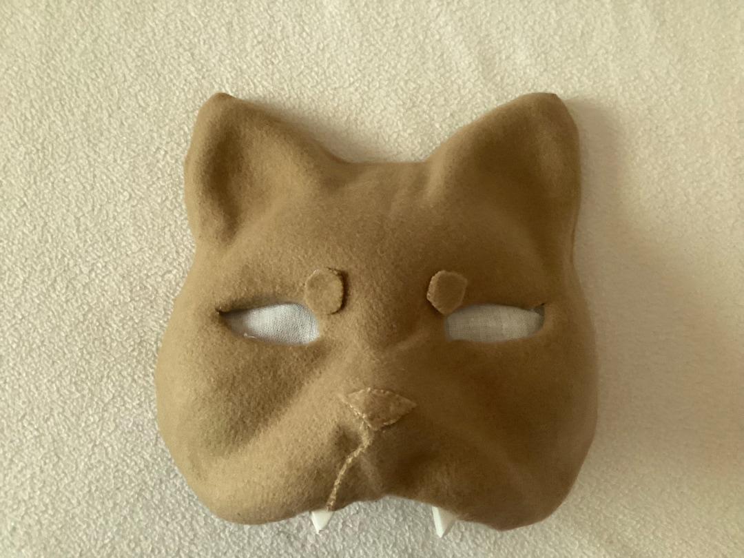 Therian/furry Cat Mask Base - Etsy