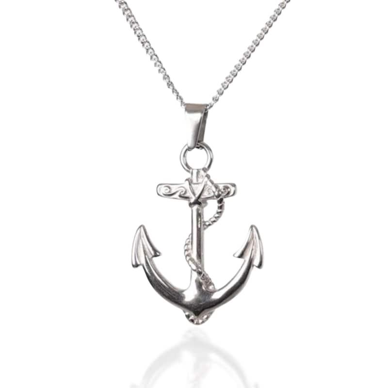 Navy Necklace - Etsy