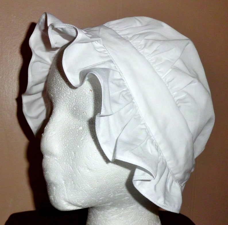 Colonial Round Eared Cap Women's and Girls Sizes - Etsy