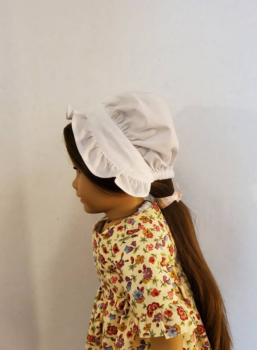 Colonial Round Eared Cap for American Girl and Other 18 Dolls - Etsy