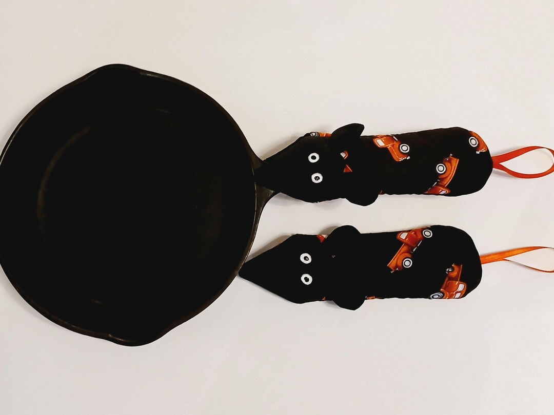 Vintage Red Trucks Handle Potholder for Cast Iron Skillets - Etsy