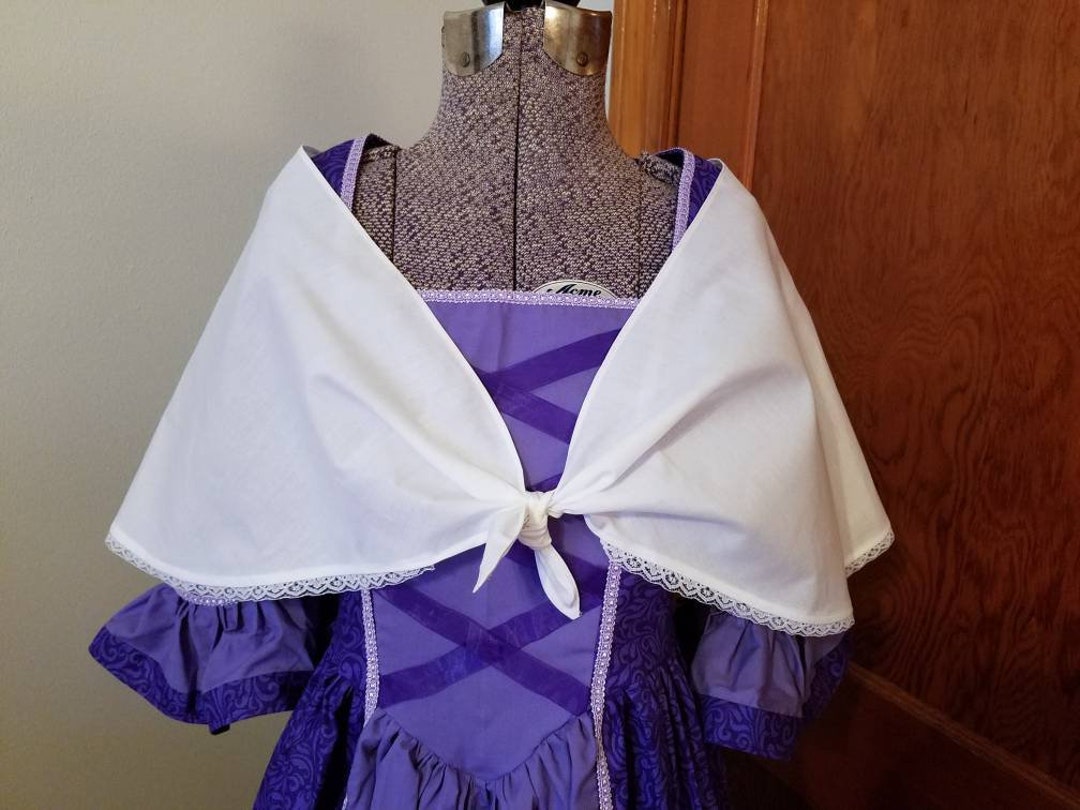 Womens Colonial Scarf Shawl Fichu - Etsy