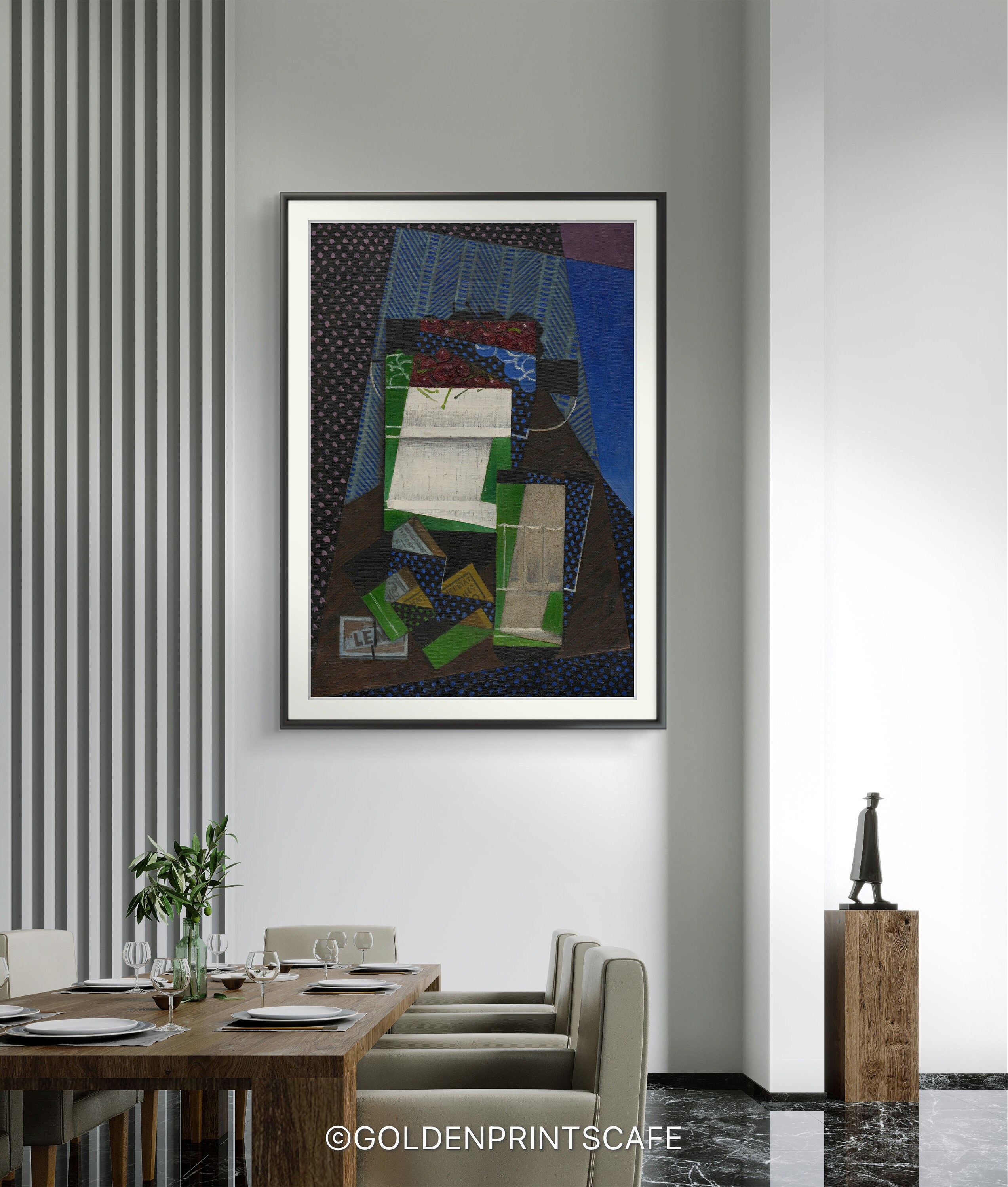 Printable Art⎜cherries (1915) Juan Gris⎜vintage Painting⎜wall Art ...
