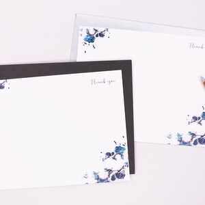 Custom Designed Note Cards, Professional Collection, Thank You, Teal ...
