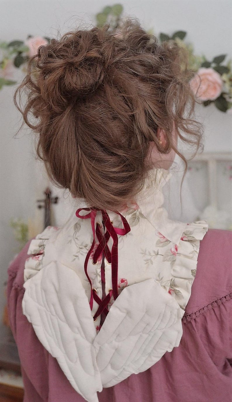 Romantic Angel Wing Victorian Corset Collar, Handmade (READY TO SHIP ...
