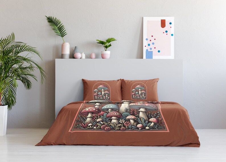 Duvet Cover Set King Queen Twin XL Cottage Core Comforter and Matching ...