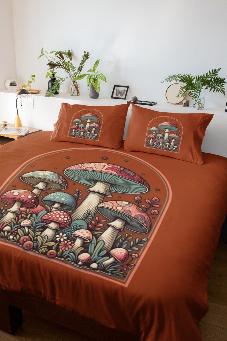 Duvet Cover Set King Queen Twin XL Cottage Core Comforter and Matching ...