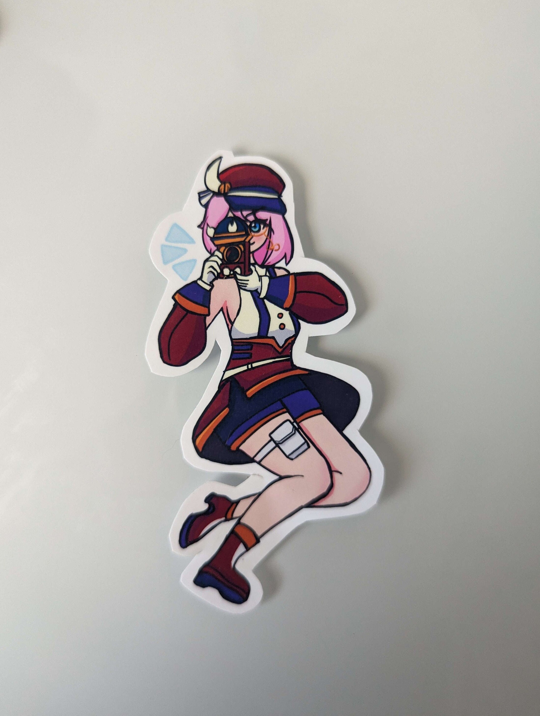 Genshin Impact Vinyl Stickers Navia, Furina, Charlotte - Etsy